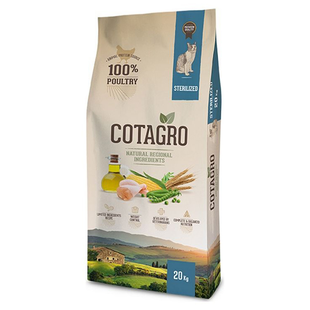 Cotagro Sterilized Cat 20kg | Pet Stores Pastrikos